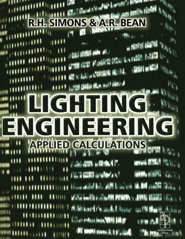 Lighting Engineering Applied Calculations