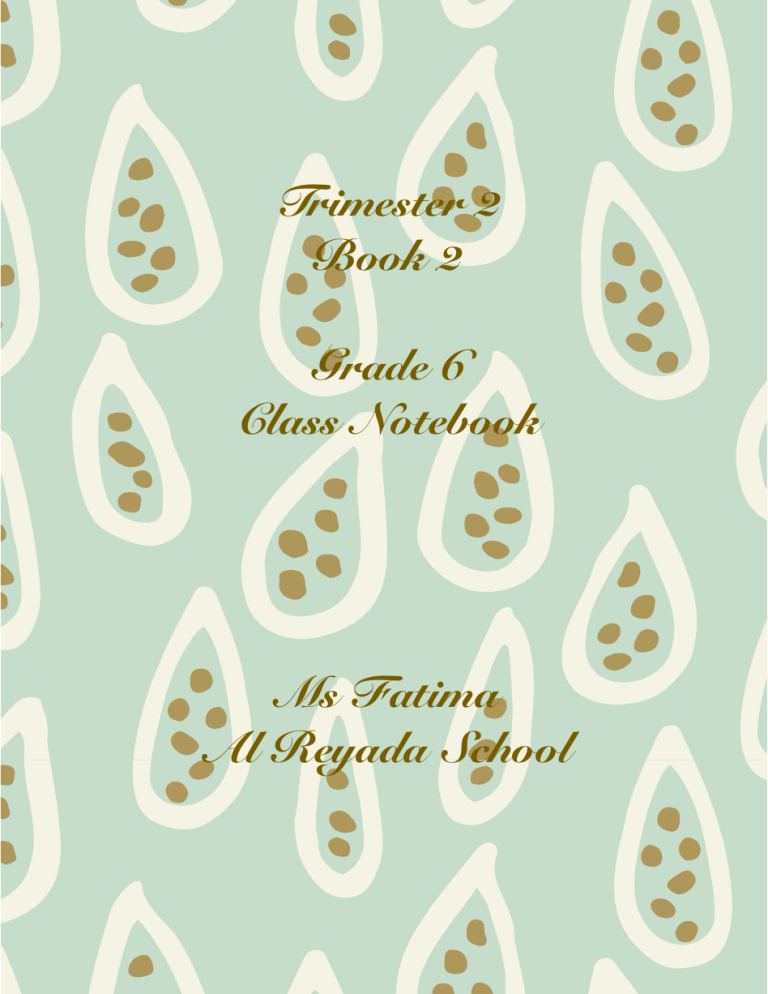 Grade 6 Biology: Cell Organelles & Homeostasis Notes