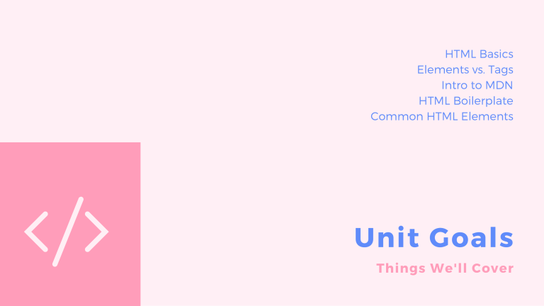 HTML Basics: Elements, Tags & Structure