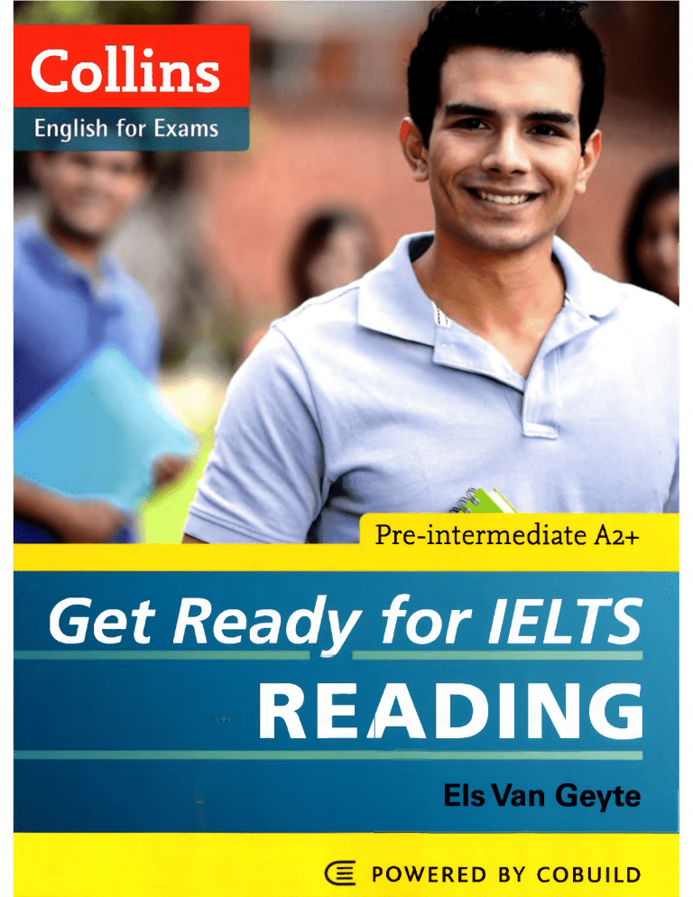 Get Ready for IELTS Reading A2+ Textbook