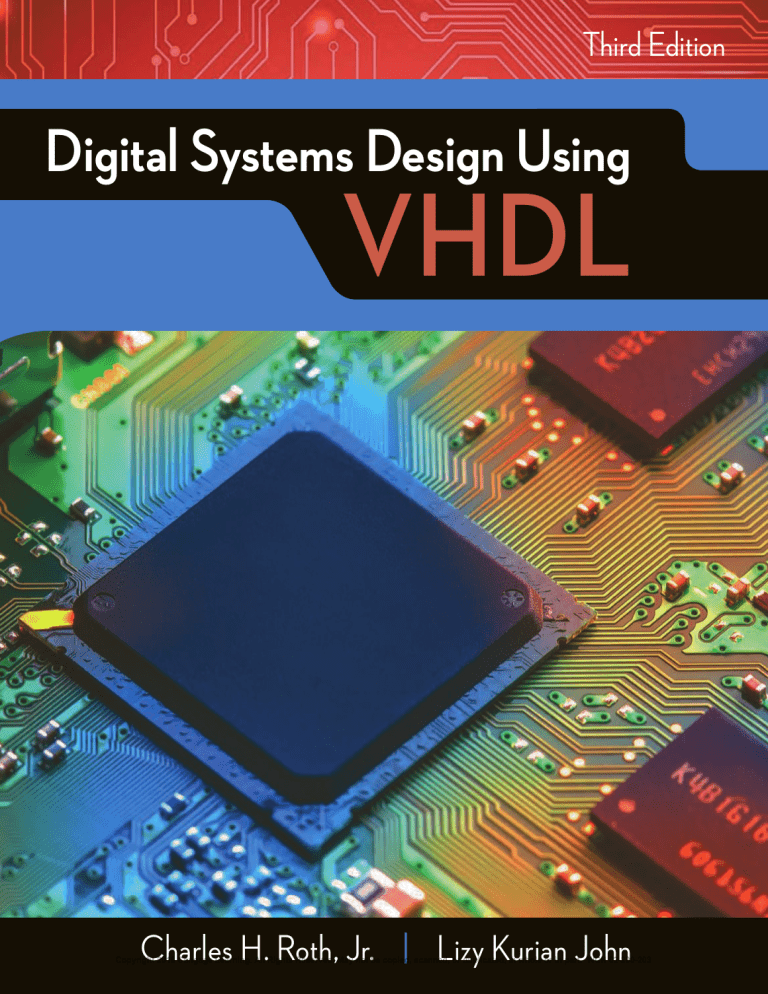 Digital Systems Design with VHDL: Chapter 2 Guide