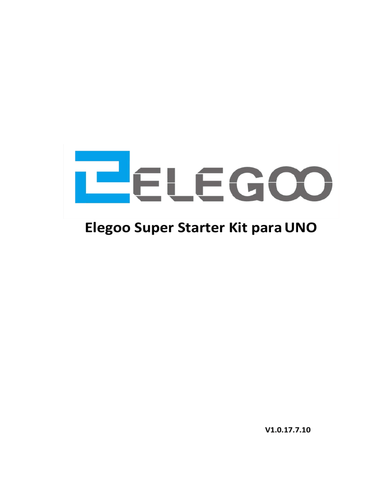 Tutorial Kit de Inicio Elegoo para Arduino UNO