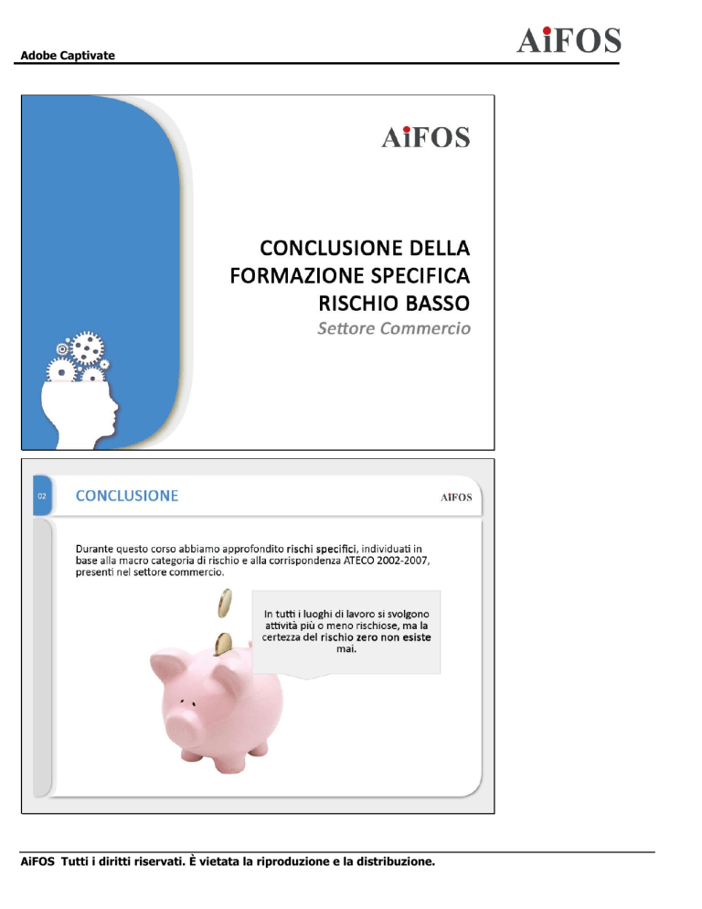 Corso Sicurezza AiFOS Adobe Captivate