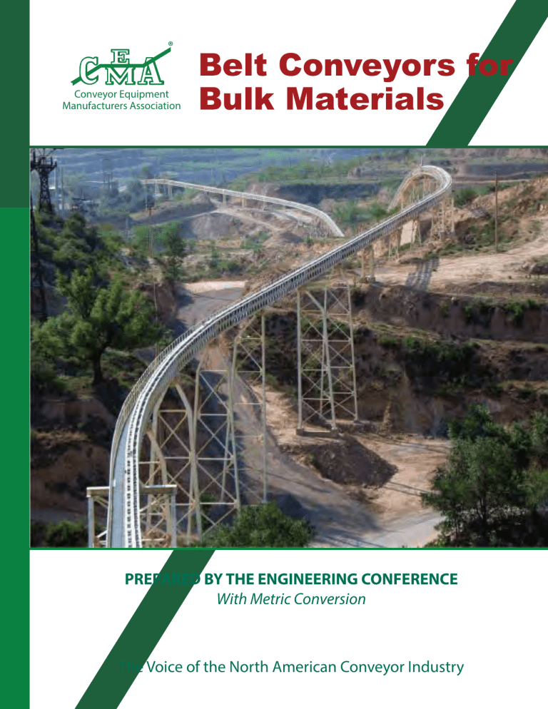 Belt Conveyors for Bulk Materials - CEMA Engineering Guide