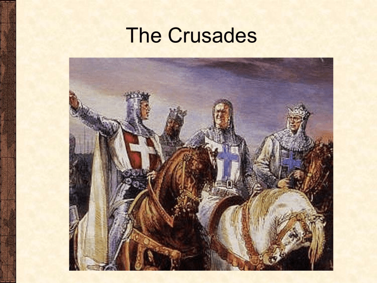 History of the Crusades Presentation