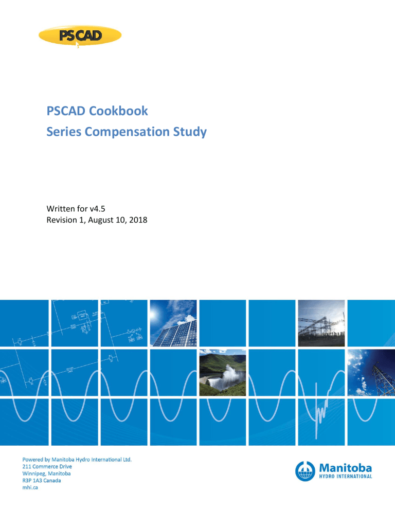 PSCAD Series Compensation Study