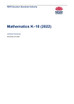 NSW Mathematics K–10 Syllabus 2022 | NESA Curriculum