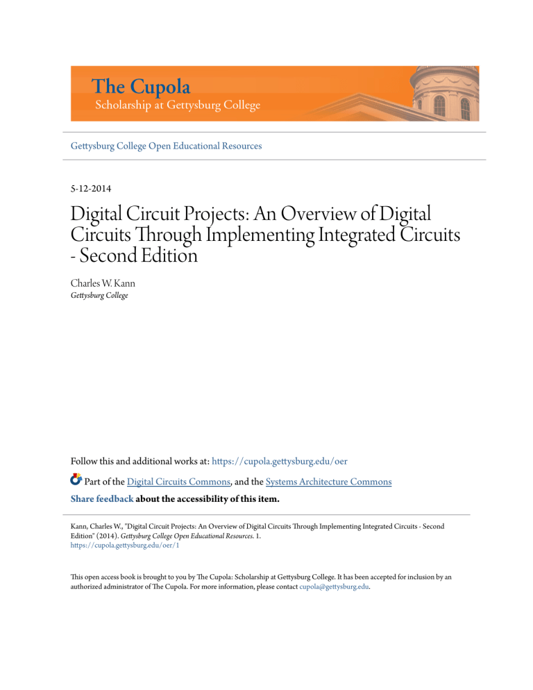 Digital Circuit Projects: Overview of Digital Circuits via ICs - 2nd Ed