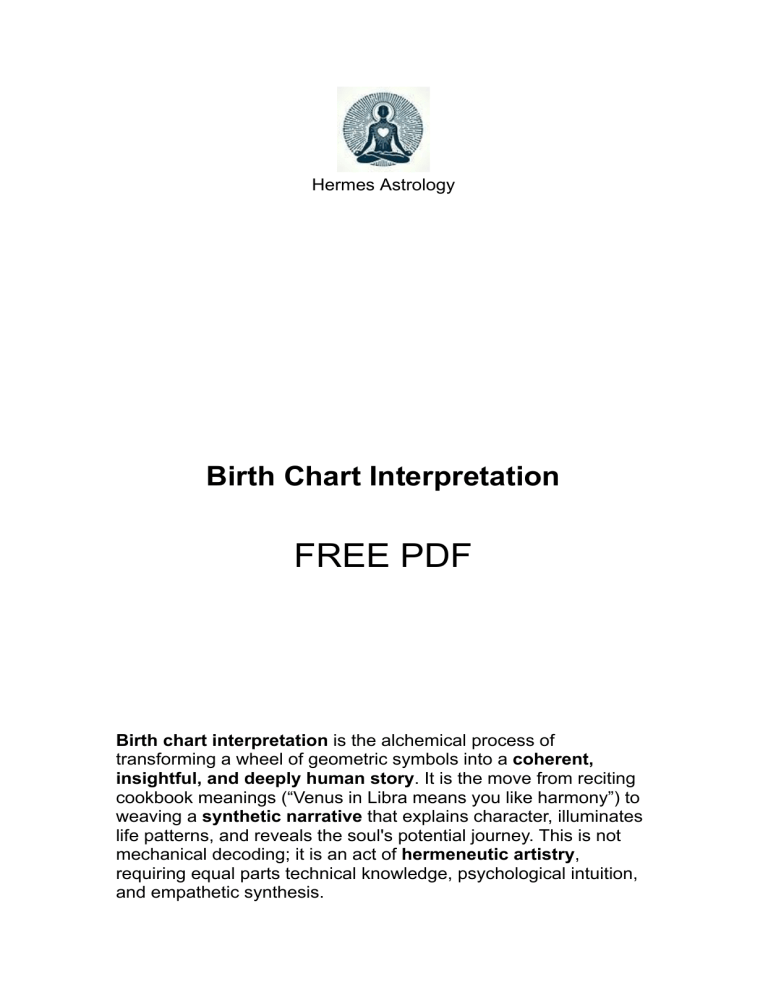 Hermes Astrology Guide: Mastering Birth Chart Interpretation