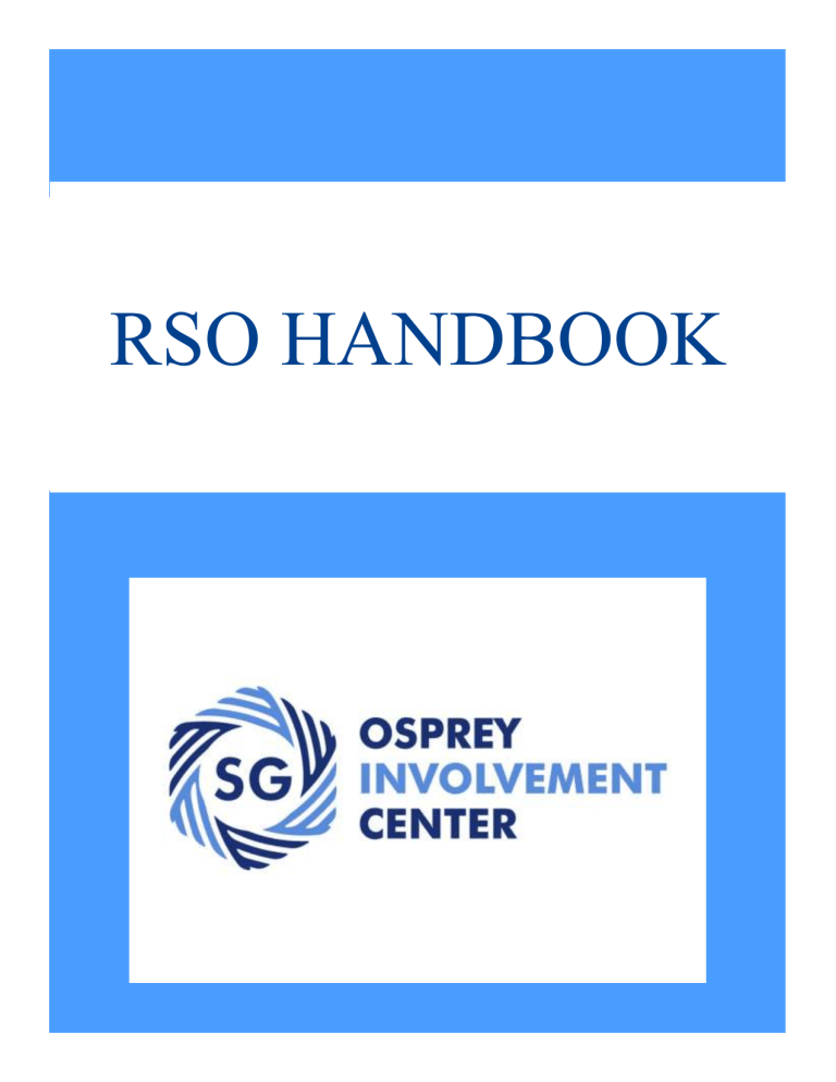 UNF RSO Handbook: Student Organization Guide & Funding