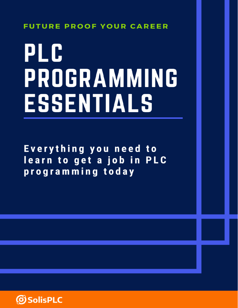 PLC Programming Essentials: Learn to Get a Job Today