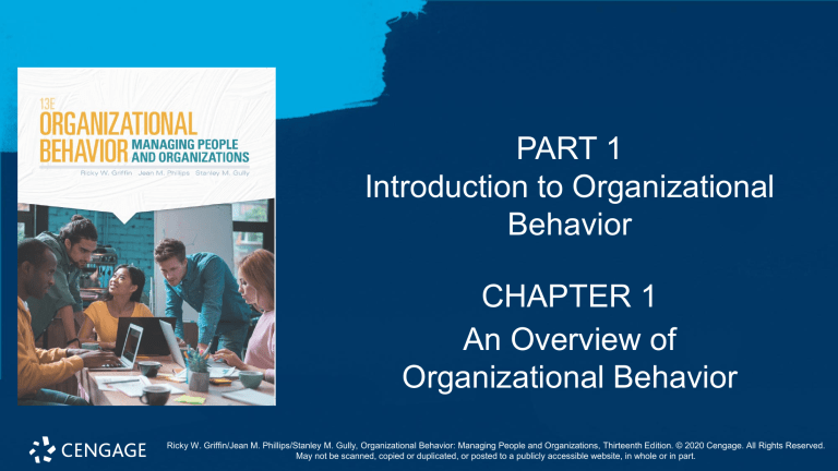 Organizational Behavior: An Overview Textbook