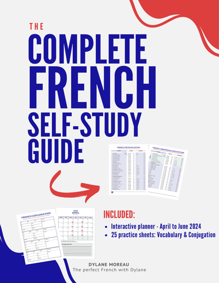 Complete French Self-Study Guide by Dylane Moreau