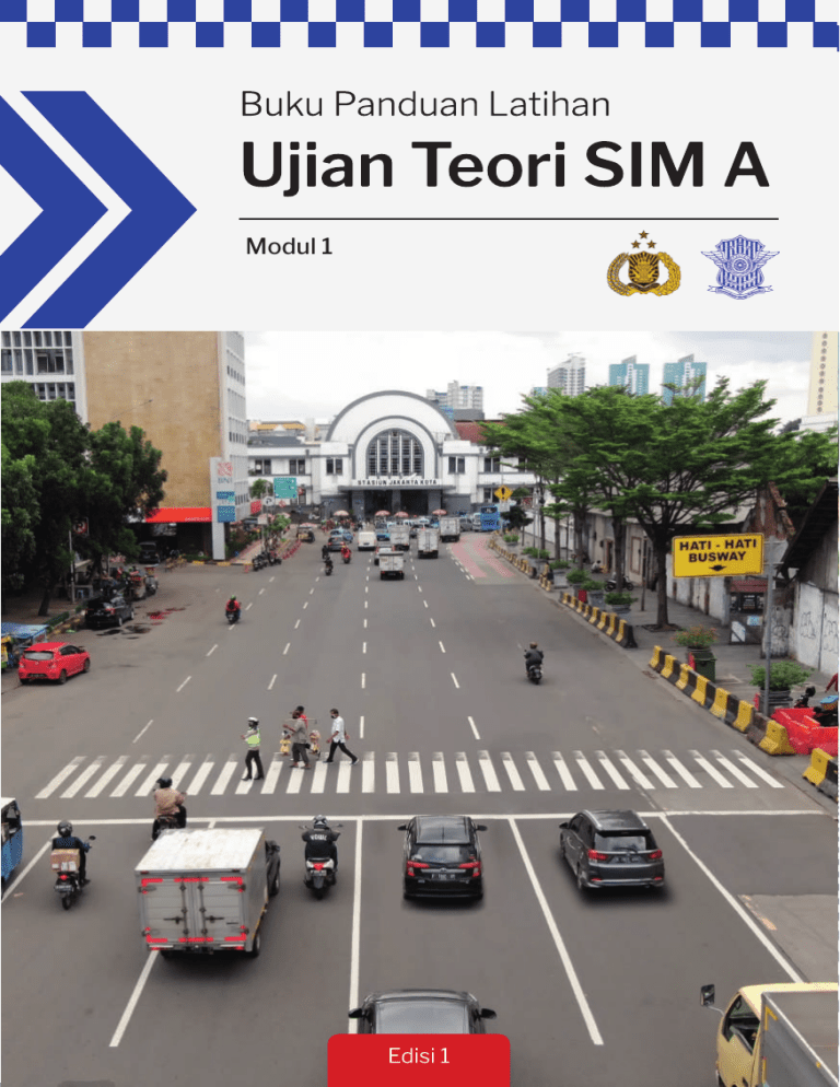 Buku Panduan Latihan Ujian Teori SIM A Korlantas Polri