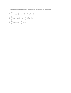 Introduction to Linear Algebra and Matrices