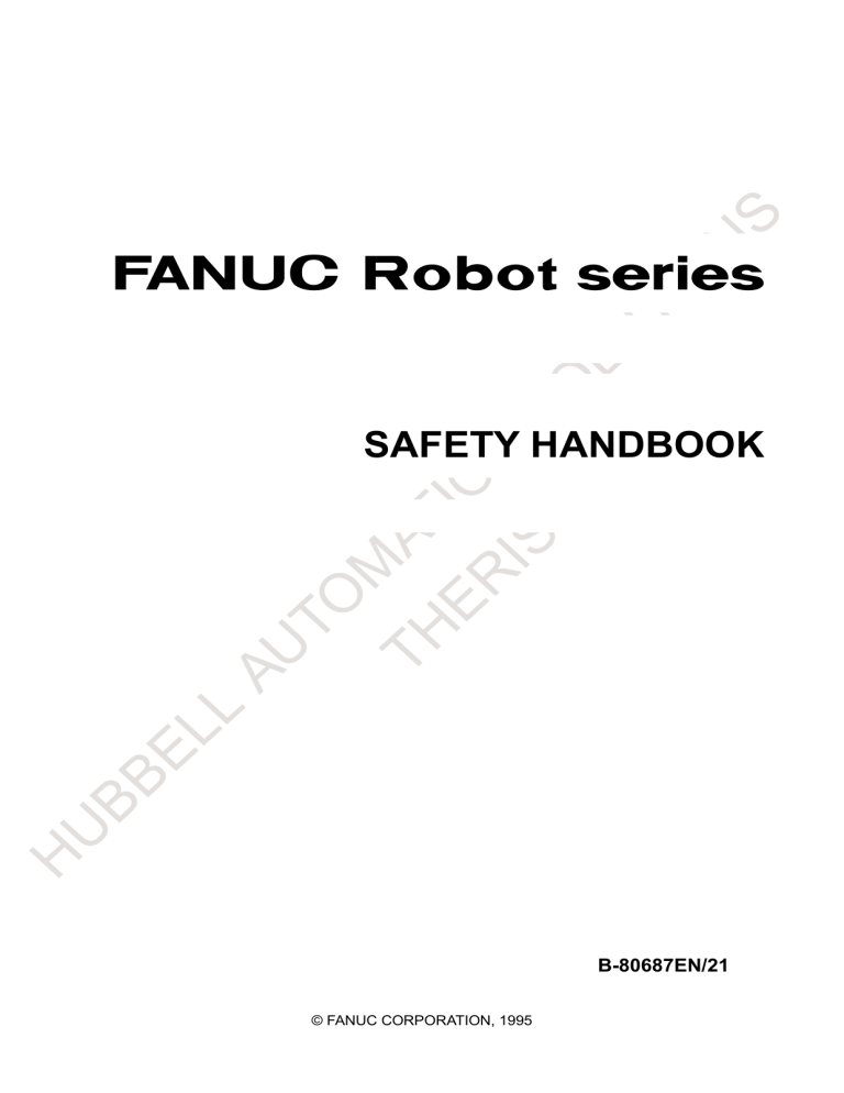 FANUC Robot Safety Handbook