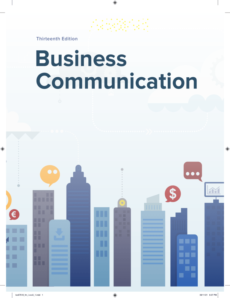 Business Communication Textbook 13th Edition