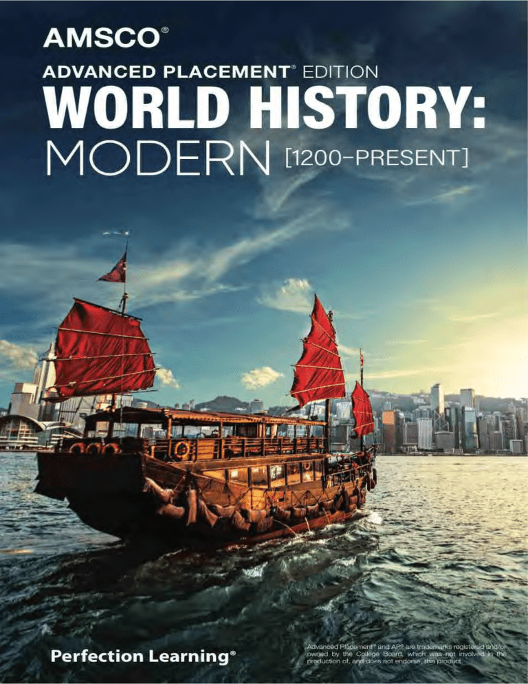 AMSCO AP World History Modern Textbook 1200-Present