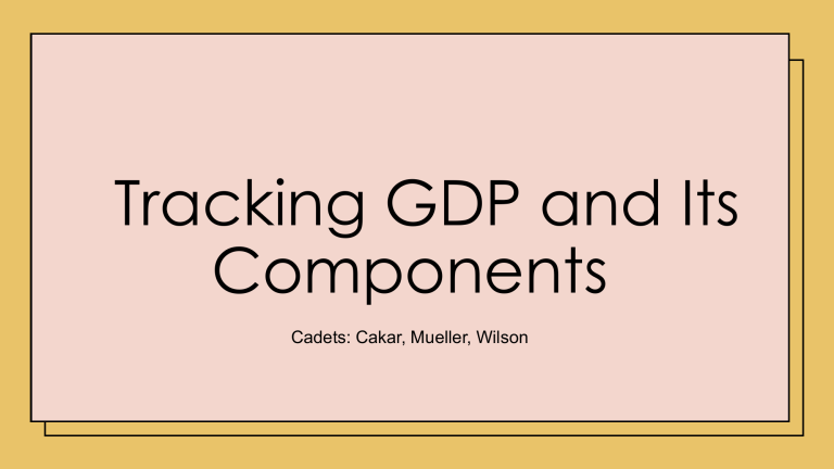 Tracking GDP and Its Components: 25-Year Analysis