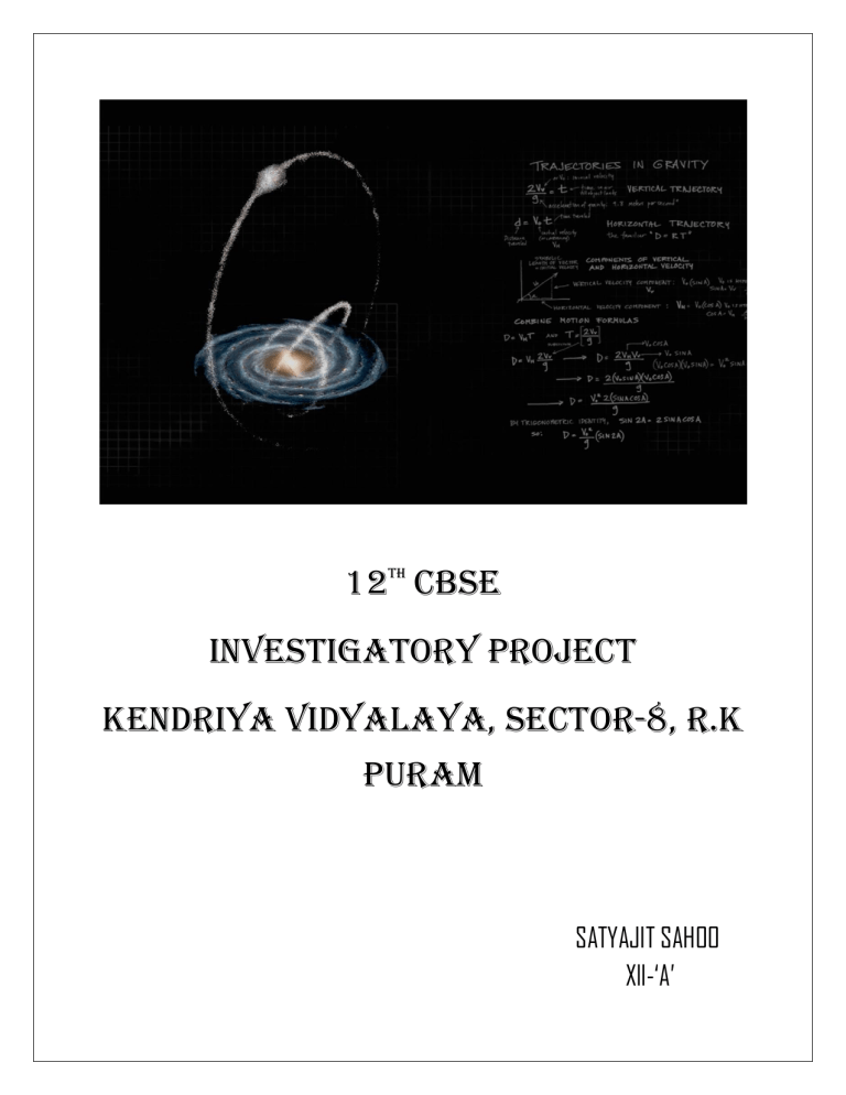 Coulomb's Law Investigatory Project