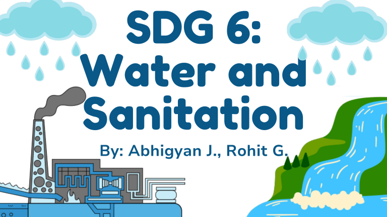 SDG 6: Biotechnological Solutions for Water & Sanitation