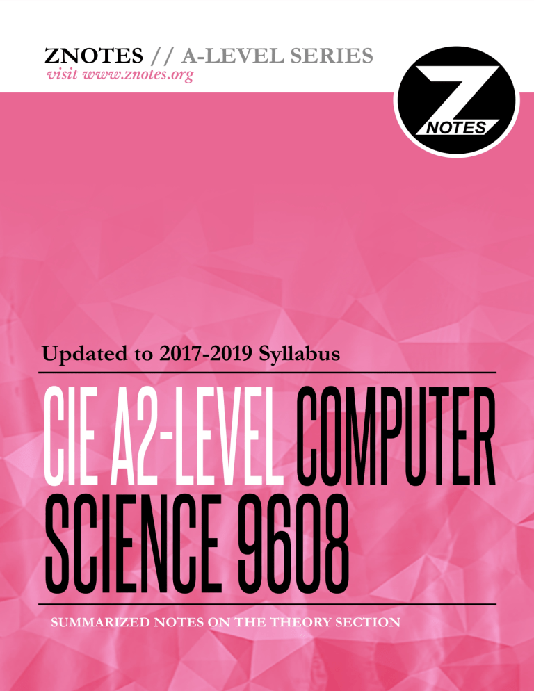 cie-a2-computerscience-9608-theory-v1-znotes