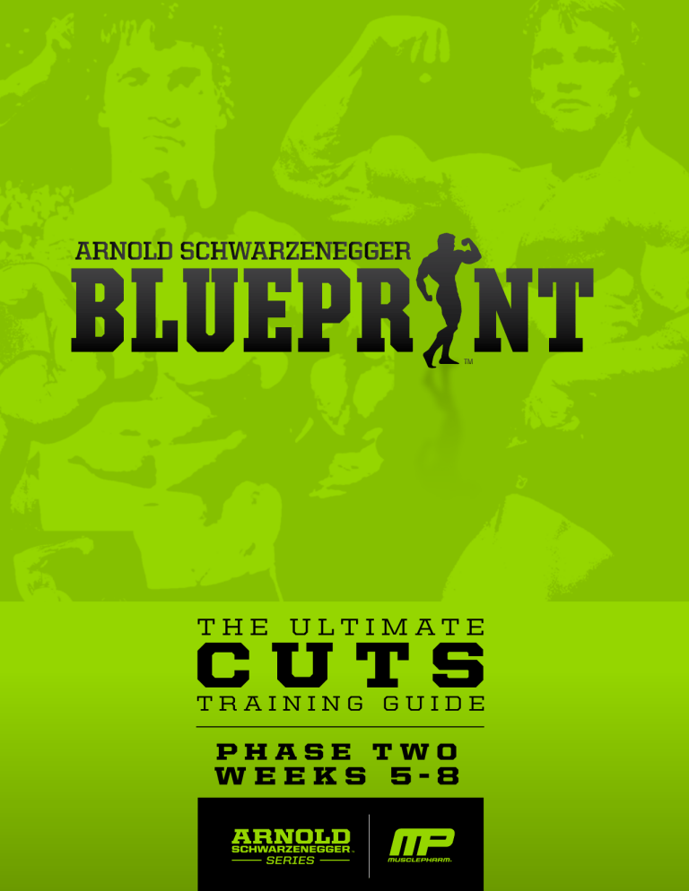 Arnold Blueprint Cuts Phase 2 Training Guide