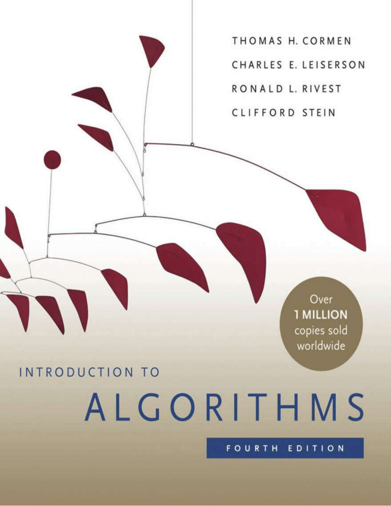 Introduction to Algorithms Textbook Chapter
