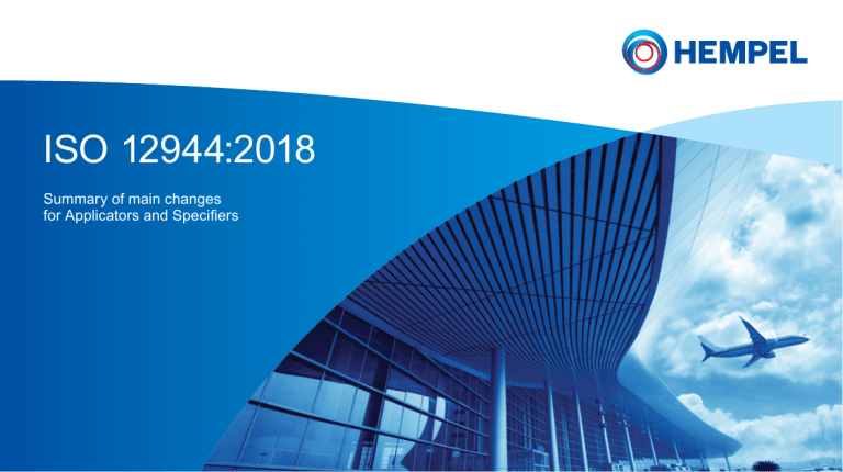 ISO 12944:2018 Main Changes Summary