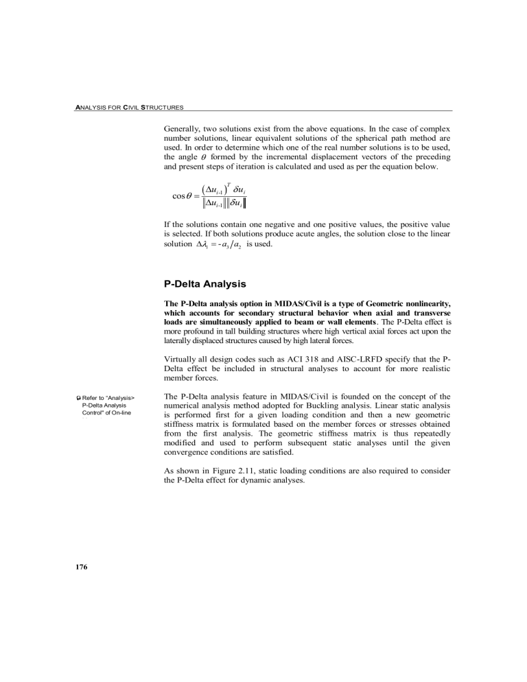P-Delta Analysis in MIDAS/Civil: Structural Engineering Guide