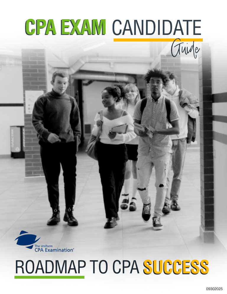CPA Exam Candidate Guide: Roadmap to Success