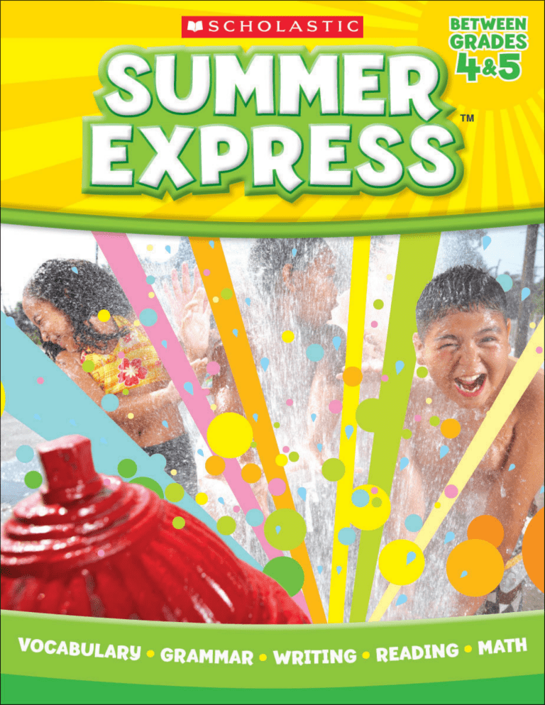 Summer Express Workbook Grades 4-5