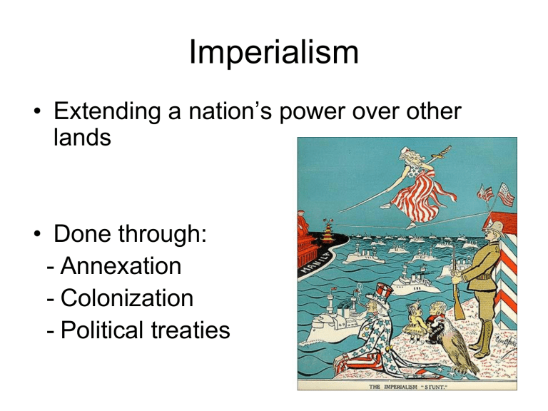 Imperialism: Definition, Methods, and US Examples