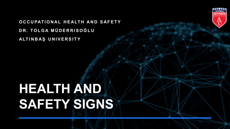 Occupational Health and Safety Signs Guide
