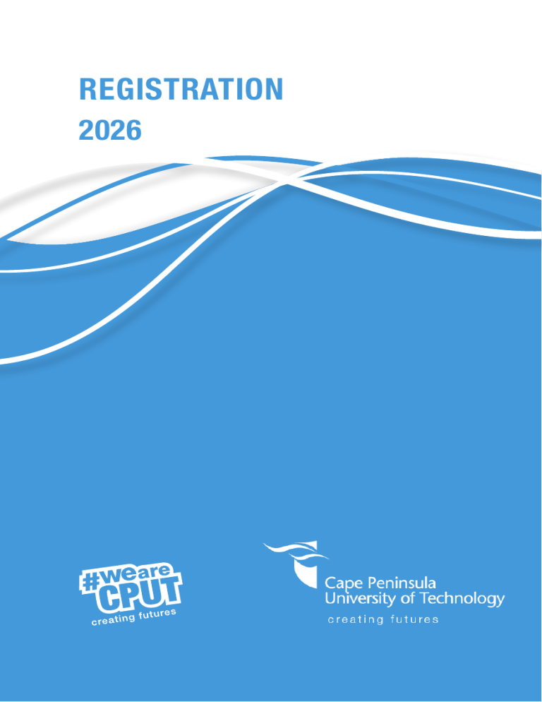CPUT Registration 2026 Handbook
