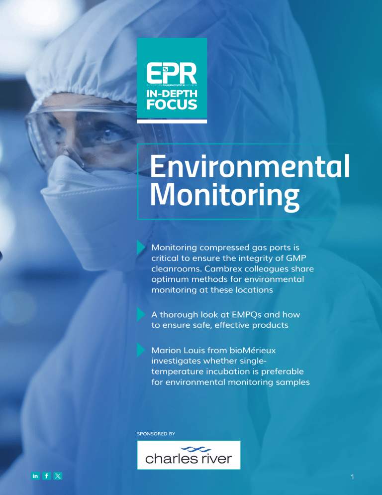 Environmental Monitoring in GMP Cleanrooms: Best Practices & EMPQs