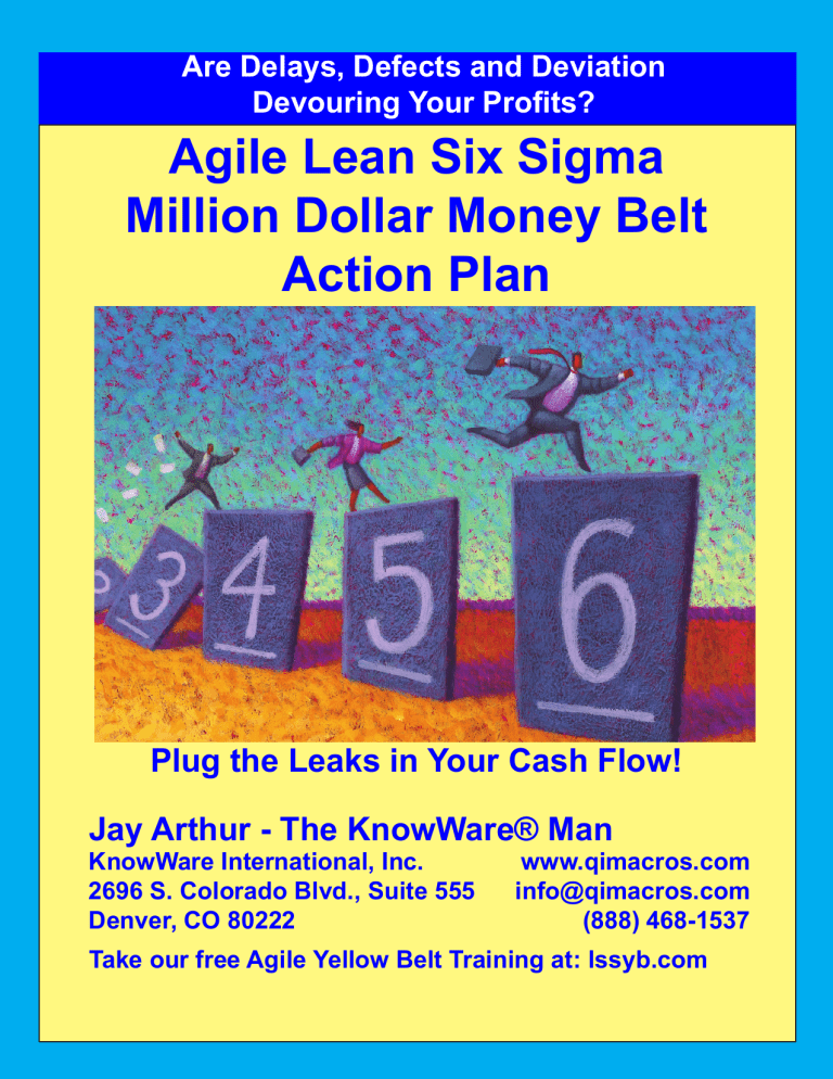Agile Lean Six Sigma Action Plan: Reduce Defects & Boost Profit