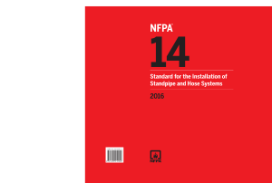 Fire Fighting System Design Basics: NFPA 13, 14, Pipe Sizing Guide