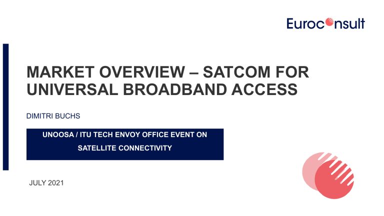 SATCOM for Universal Broadband Access Market Overview