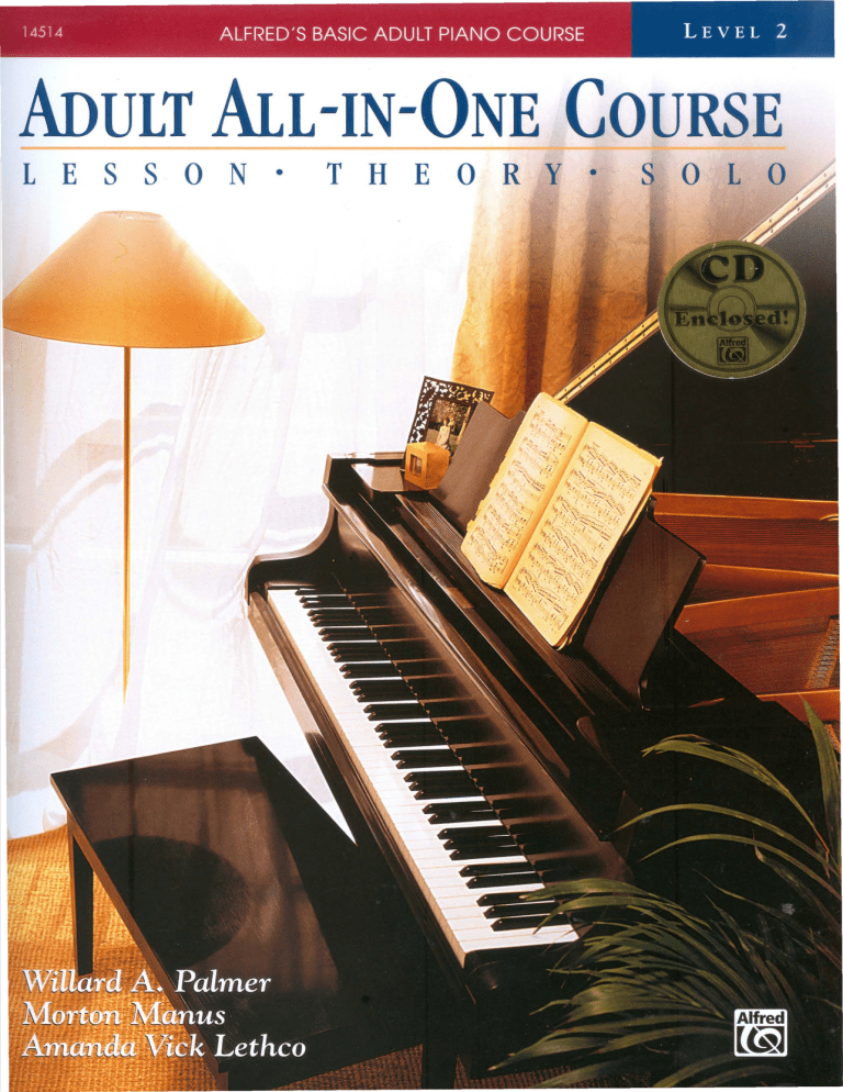 Alfred's Basic Adult Piano Course Level 2 All-in-One
