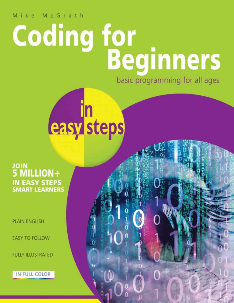 Coding for Beginners in easy steps: Basic Programming Guide