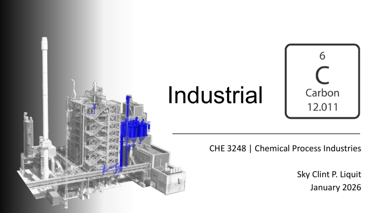 Industrial Carbon: Chemical Process Industries