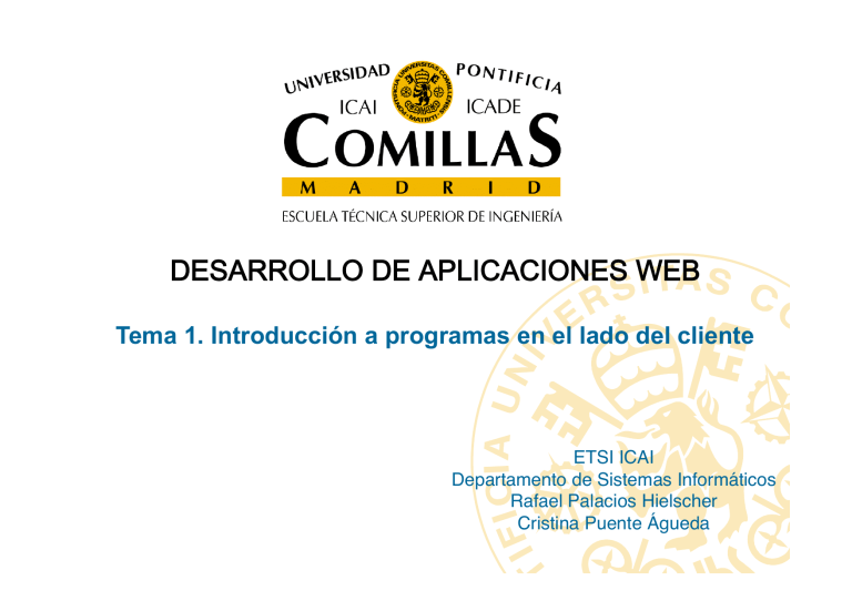 Introducción a la Programación Web en el Lado del Cliente