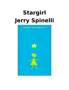 Stargirl Vocabulary List 1