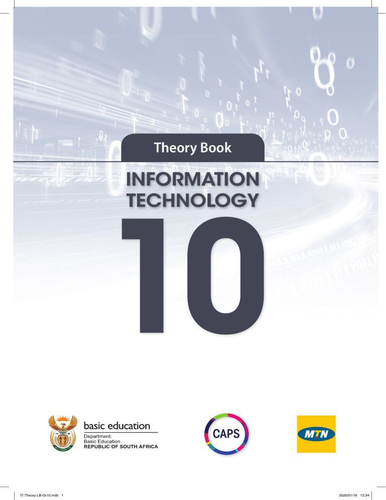 Information Technology Theory Book Grade 10