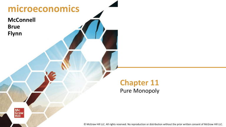 Microeconomics Chapter 11: Pure Monopoly