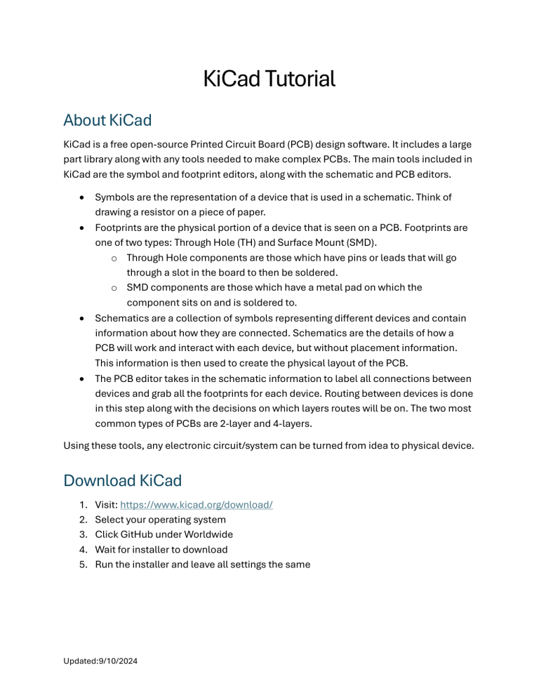 KiCad Tutorial: Learn PCB Design with KiCad Software