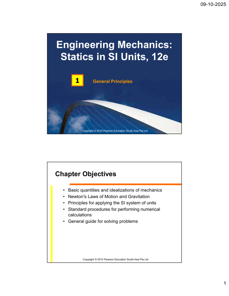 Engineering Mechanics Statics in SI Units 12e