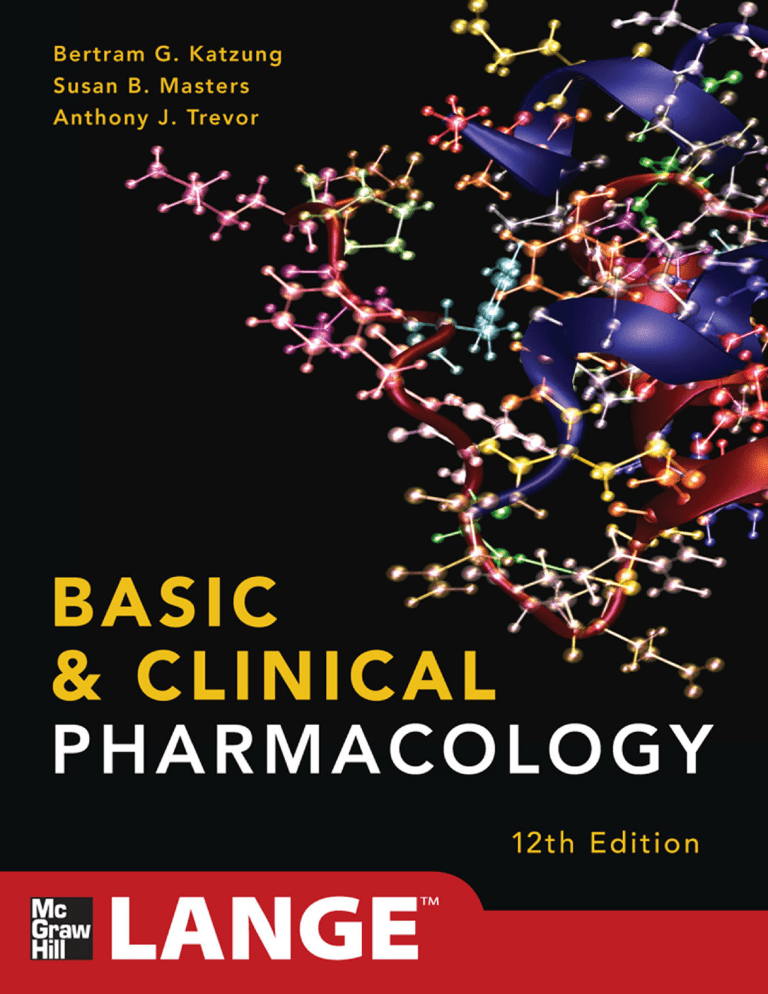 Basic & Clinical Pharmacology 12th Edition by Katzung