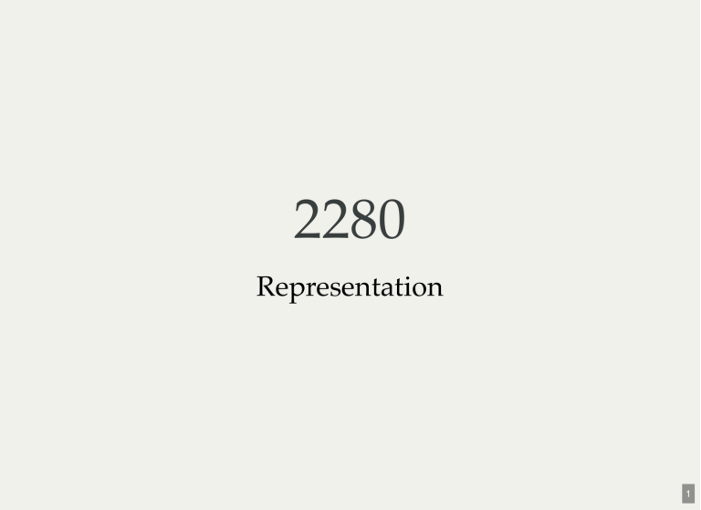 Data Representation: Binary and Hexadecimal Number Systems